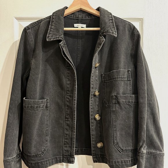 Whimsy + Row | Jackets & Coats | Whimsy And Row Hayden Black Denim Jacket | Poshmark